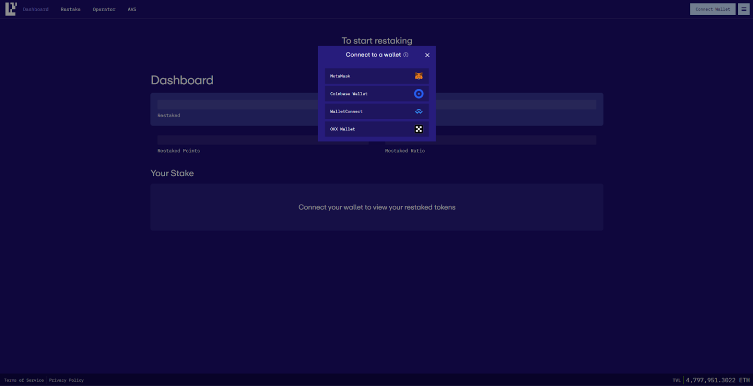 Eigenlayer Restaking | How to restake on EigenLayer